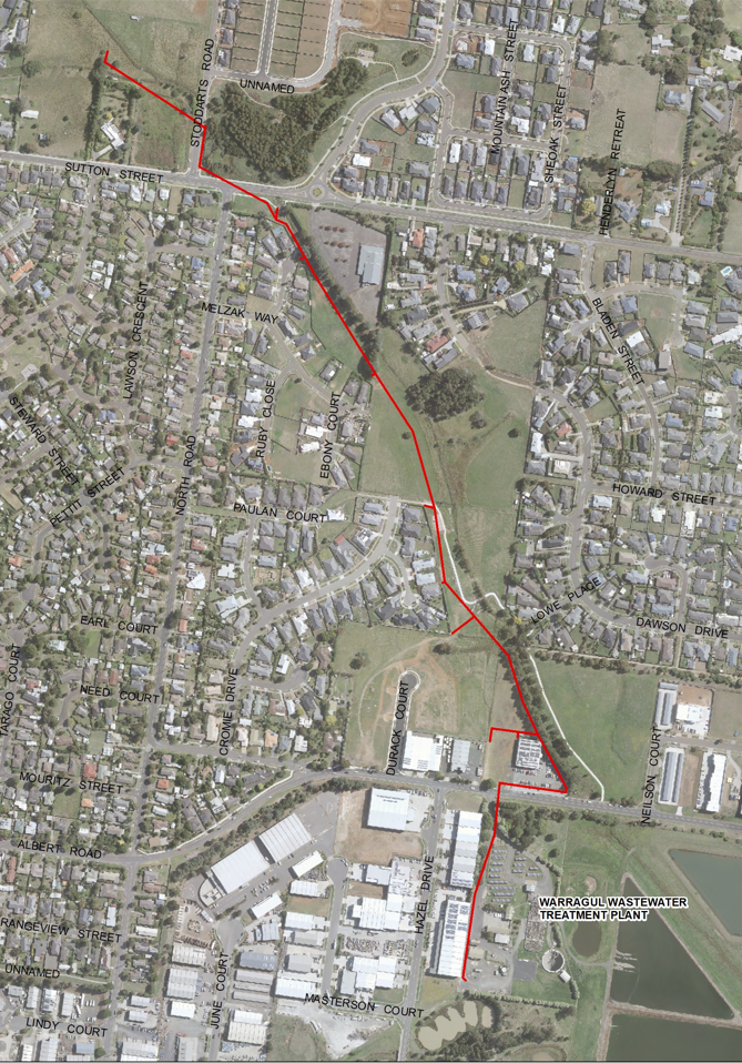 Pipeline upgrade supports growth in Warragul’s north-east