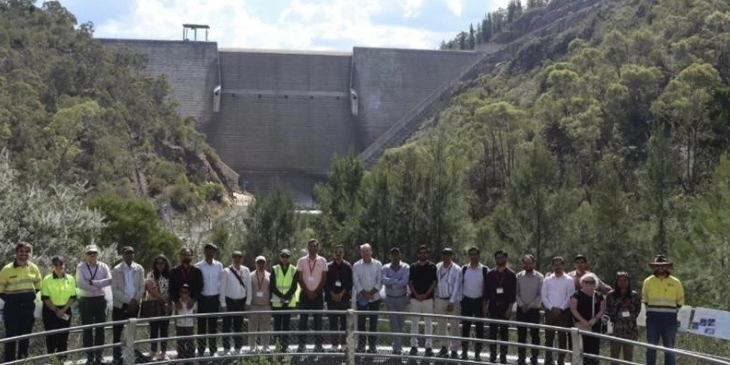 New safety upgrade at Kinchant Dam sets benchmark for dam access
