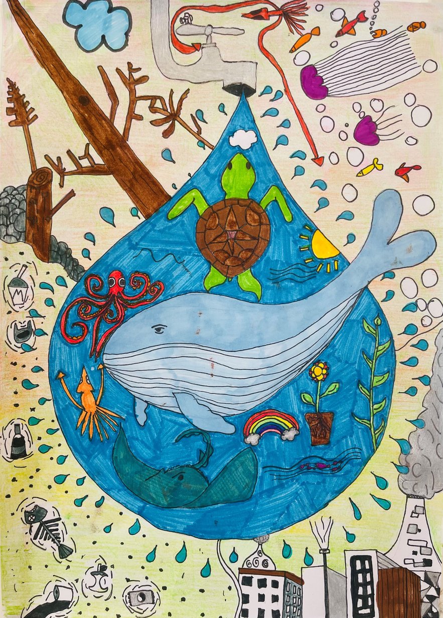 Celebrating the winners of the 2024 National Water Week Poster Competition