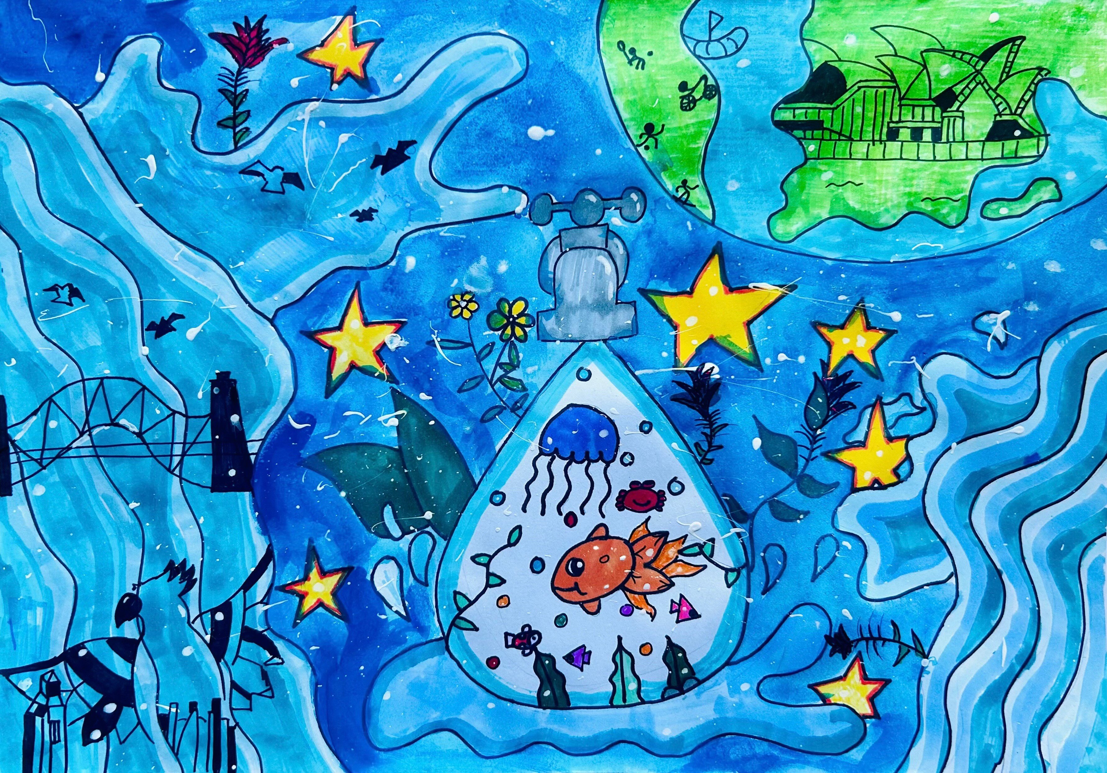 Celebrating the winners of the 2024 National Water Week Poster Competition